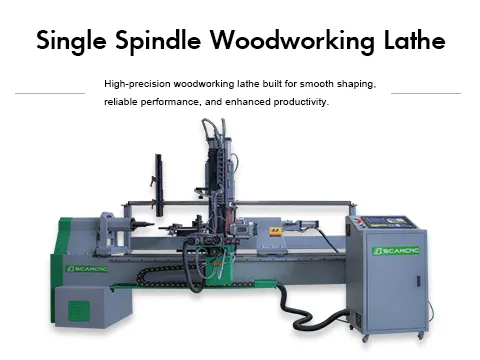 Single Spindle Woodworking Lathe, A Good Helper for Wood Processing